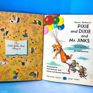 Little Golden Books | Toys | Hanna Barbera Pixie And Dixie And Mr Jinks ...